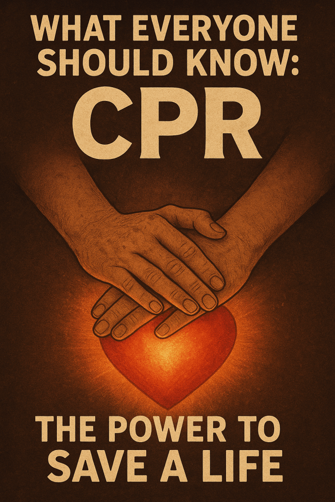 CPR is one thing we should all know. - Myart&cigars=Heaven